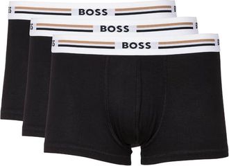 HUGO BOSS Lot de trois cale&ccedil;ons Revive coupe normale