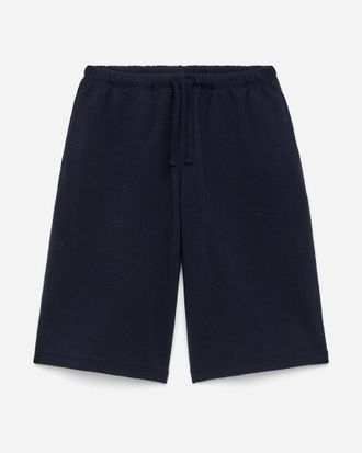 Arket Shorts Aus Frottee -Blau