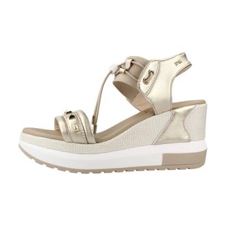 Nero Giardini Femme, Chaussures, Brun, Taille: 37 EU Sandalia Plataforma Etoile
