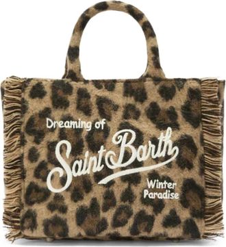 MC2 Saint Barth Femme, Sacs, Brun, Taille: ONE Size Vanity Mini Felt