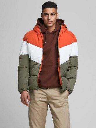 Jack & Jones Steppjacke Gr. S Herren Jacke JORMELLOW PUFFER JACKET
