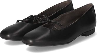 Paul Green Ballerina 1142-017, Glattleder, Schwarz, Damen EU 7,5/41