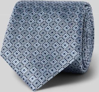 Willen Krawattenfabrik Krawatte aus Seide im Allover-Look (7,5 cm)