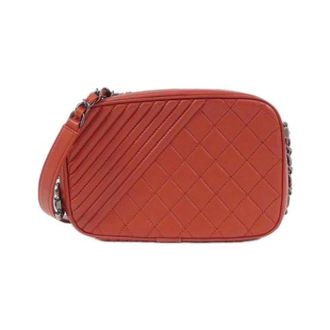 Chanel Sac bandouli&egrave;re vintage Pre-owned - Femme - Pre-owned - Rouge - Taille: ONE Size