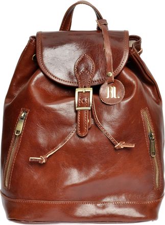 Anna Luchini Kastanienbraun Rindsledertasche