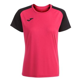 Joma Academy Iv T-Shirt f&uuml;r Damen M Fuchsia/Schwarz