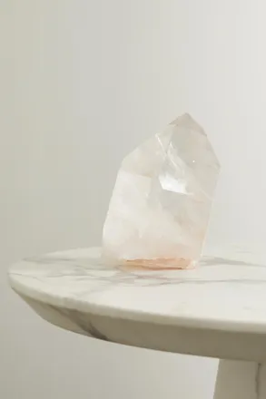 JiaJia Tr&egrave;s Grande Pointe De Cristal De Quartz - Neutres