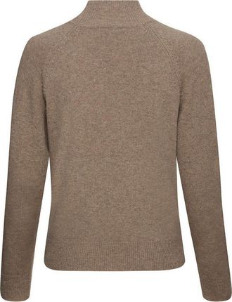 Reitmayer Strickpullover Stehkragenpullover mit Stickerei