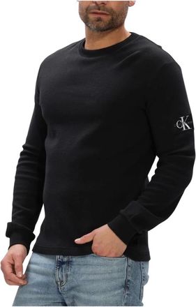Calvin Klein Herren, Strickwaren, Schwarzk, MGr&ouml;&szlig;e
