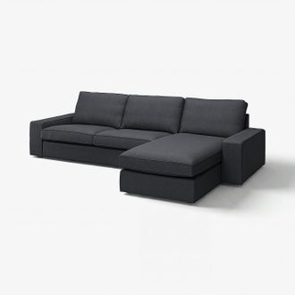 IKEA KIVIK 4er-Sofa mit R&eacute;camiere