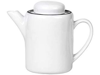Broste Copenhagen Broste Copenhagen 14533226 SALT Teekanne, Porzellan, 70 cl