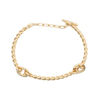 Ferragamo Gancini Armband - - Accessories - Damen - Gelb - ONE SIZE