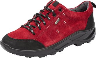 Jomos Damen Suvretta Sneaker, schwarz/rot, 38 EU X-Weit