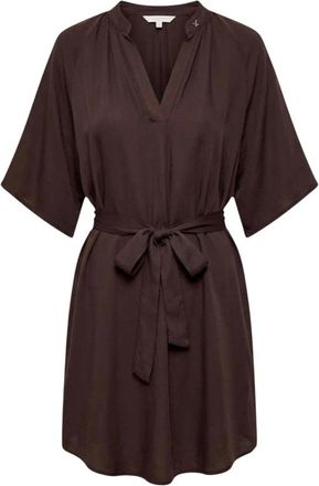 Emporio Armani Femme, Robes, Brun, Taille: 42/44 FR Short Robes