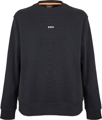 HUGO BOSS Wesmallcrew Sweatshirt f&uuml;r Herren (Schwarz)