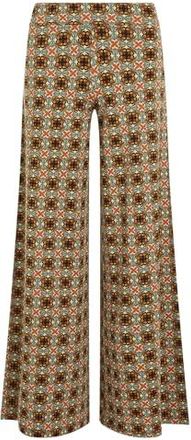 King Louie Pantalon Palazzo Casey pour femme, Noir 001, XL