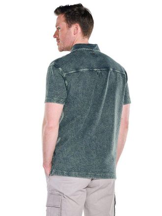 Engbers Poloshirt Herren Poloshirt aus Baumwolle, Saphirblau