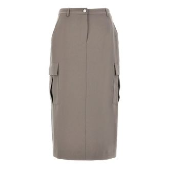 Theory Damen, Röcke, Grau, 2XSGröße