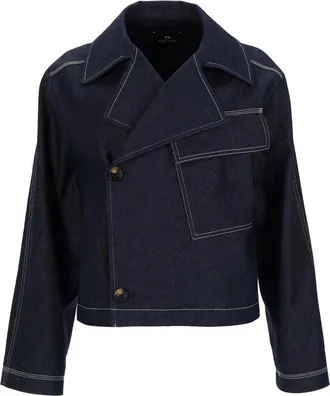 Paul Smith Veste En Jean - Bleu