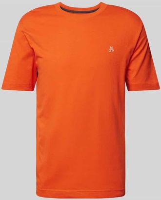 Marc O'Polo Regular Fit T-Shirt aus reiner Baumwolle mit Logo-Print