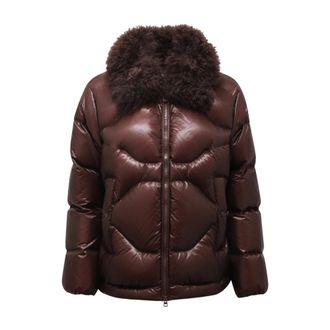 Peuterey Tririga Pelzjacke mit abnehmbarem Kragen - - Jackets - Damen - Lila - M