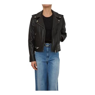 Twinset Damen, Jacken, Schwarzk, SGr&ouml;&szlig;e