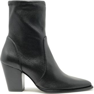 Stuart Weitzman Femme, Chaussures, Noir, Taille: 39 1/2 EU Jolene Bootie