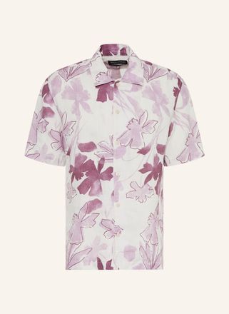 Marc O'Polo Marc Opolo Kurzarm-Hemd Regular Fit Aus Leinen rosa