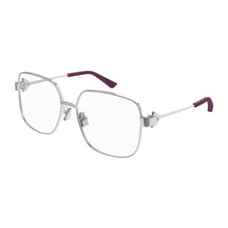 Bottega Veneta Femme, Accessoires, Gris, Taille: 56 MM Bv1200O 03 Lunettes de soleil