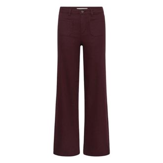 Kaffe KAbrook HW Reg Fit Jeans - Femme - Jeans - Violet - Taille: W30 L30