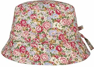 LIPODO Chapeau en Tissu Allover Flowers Femme - DEte de Soleil pour Le Jardin Ete Printemps-ete - S (55-56 cm) Vert