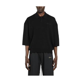 Fear of God Signature Strickpolo im 90er-Jahre-Stil - - Tops - Herren - Schwarzk - M