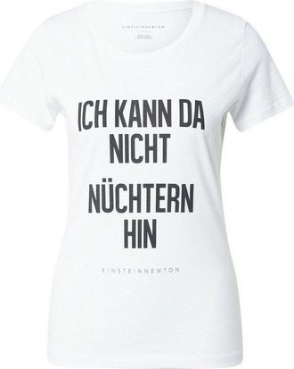 Einstein & Newton T-Shirt Ich Kann Da Nicht (1-tlg) Plain/ohne Details