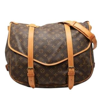 Louis Vuitton Pre-owned Saumur 43 - Femme - Pre-owned - Brun - Taille: ONE Size