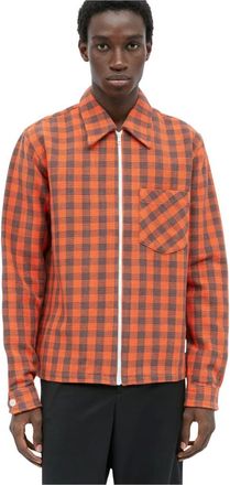 Wales Bonner Wales Bonner, Homme, Chemises, Multicolore, Taille: XL Etudes Check Jacket