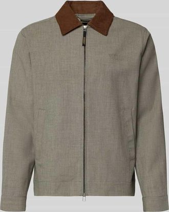 Woodbird Jacke mit Zweiwege-Rei&szlig;verschluss Modell Pon Guan