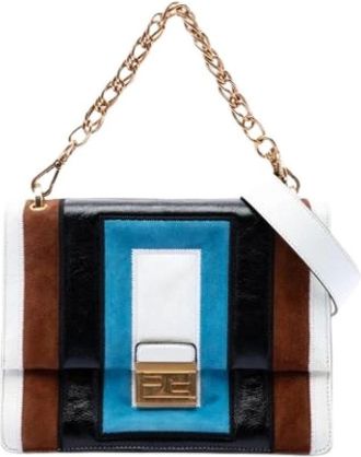 Fendi Sac &agrave; main Kan U doccasion - Femme - Pre-owned - Multicolore - Taille: ONE Size