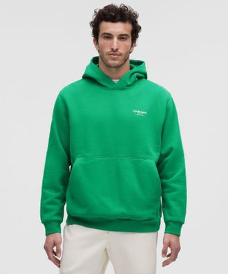 lululemon Sweat &agrave; capuche Steady State Graphic pour Hommes - Vert - Taille 2XL