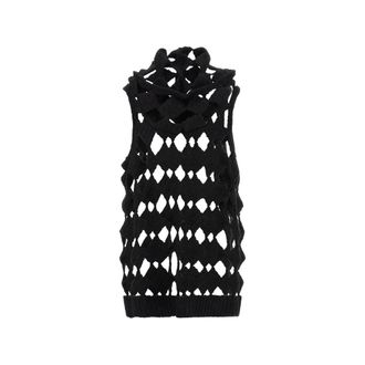 Rick Owens Sarutanya Tank Top - - Tops - Damen - Schwarzk - ONE SIZE