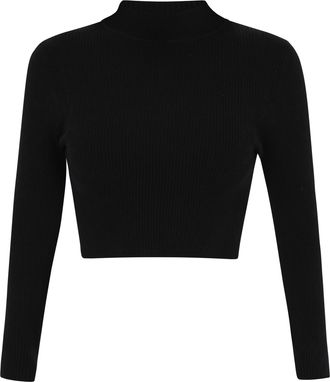 Mymo Pullover Frauen Schwarz