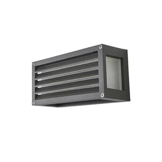 Lucande Applique Exterieur Aurelien &agrave; intensit&eacute; variable (Moderne) en Noir Aluminium (1 lampe,&agrave; E27), Murale Luminaire Lampe Jardin Eclairage