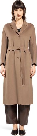 Max Mara Flared Wool Coat