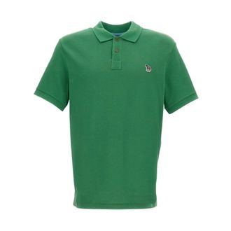Paul Smith Homme, Tops, Vert, Taille: M Maglietta Polo
