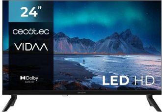 Cecotec Cecotec Smart TV, LED TV de 24 Inches HD Resolution A5 Series ALH50024. Smart TV VIDAA, Dolby Audio System, integriertes WiFi, de Kopfh&ouml;rerausgang