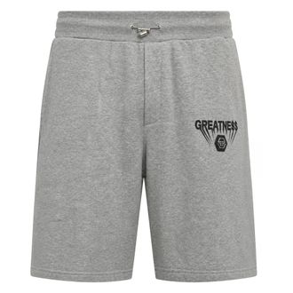 Philipp Plein Herren, Shorts, Grau, MGr&ouml;&szlig;e