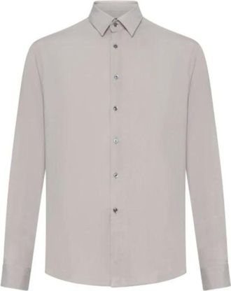 low brand Homme, Chemises, Gris, Taille: 2XL Casual Chemises