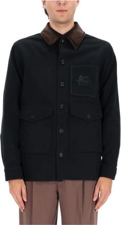 Etro Homme, Vestes, Vert, Taille: L Light Jacket