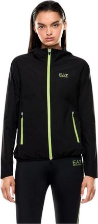 Emporio Armani Emporio Armani Ea7, Femme, Sport, Noir, Taille: 38 FR Veste &agrave; capuche Dynamic Athlete