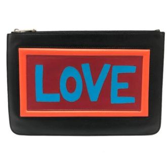 Fendi unisex, Pre-owned, Noir, Taille: ONE Size Pre-owned Vintage Clutch