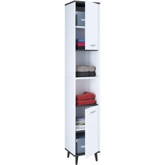 ebuy24 Badm&ouml;bel Hochschrank Badschrank Landos
